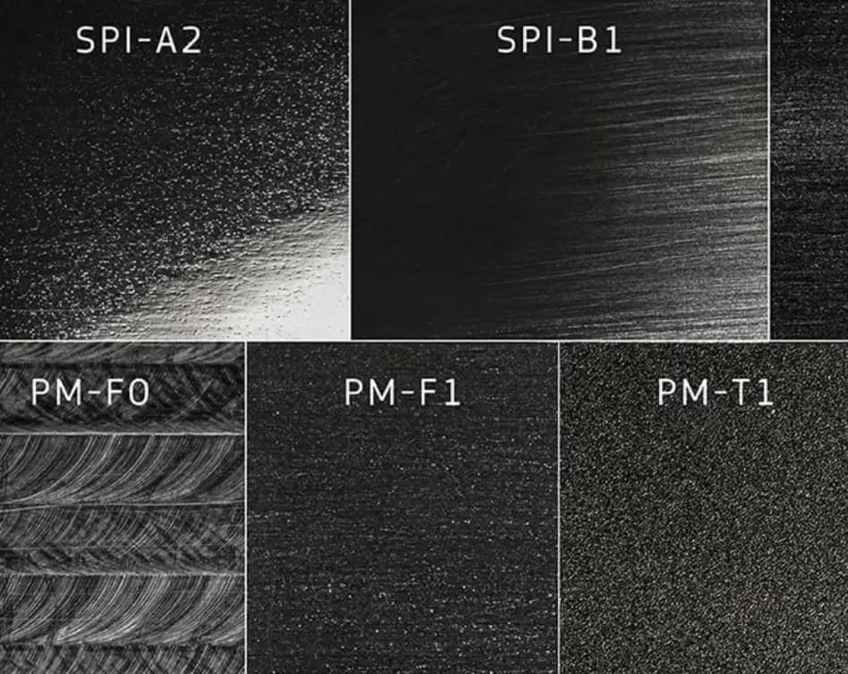 Custom plastic finishes